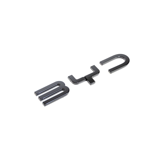 Gloss Black 'BYD' Badges for BYD Sealion 6 | 2025 | Gloss Black