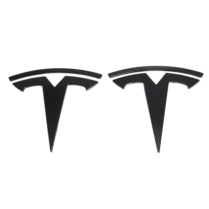 Tesla Model Y Tesla 'T' Badges | 2021-2024 | Gloss Black | Matte Black ...